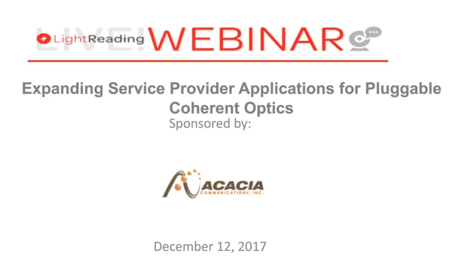 LightReading - Expanding Service Provider Applications for Pluggable ...