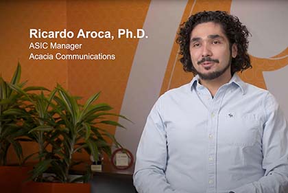 Acacia Experts Talk Coherent: Ricardo Aroca on Silicon Photonics » Acacia